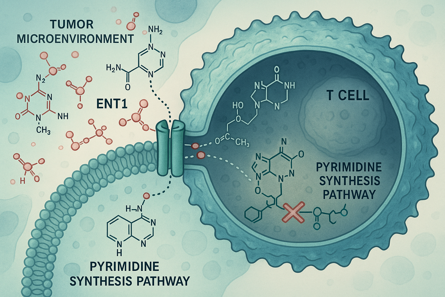 Breaking the Adenosine Barrier: ENT1 Inhibition as a Novel Strategy to Restore Anti-Cancer T ...